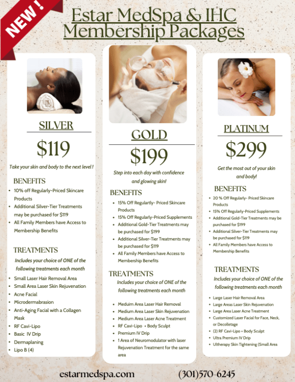 Membership - Estar MedSpa & Innovative Health Center